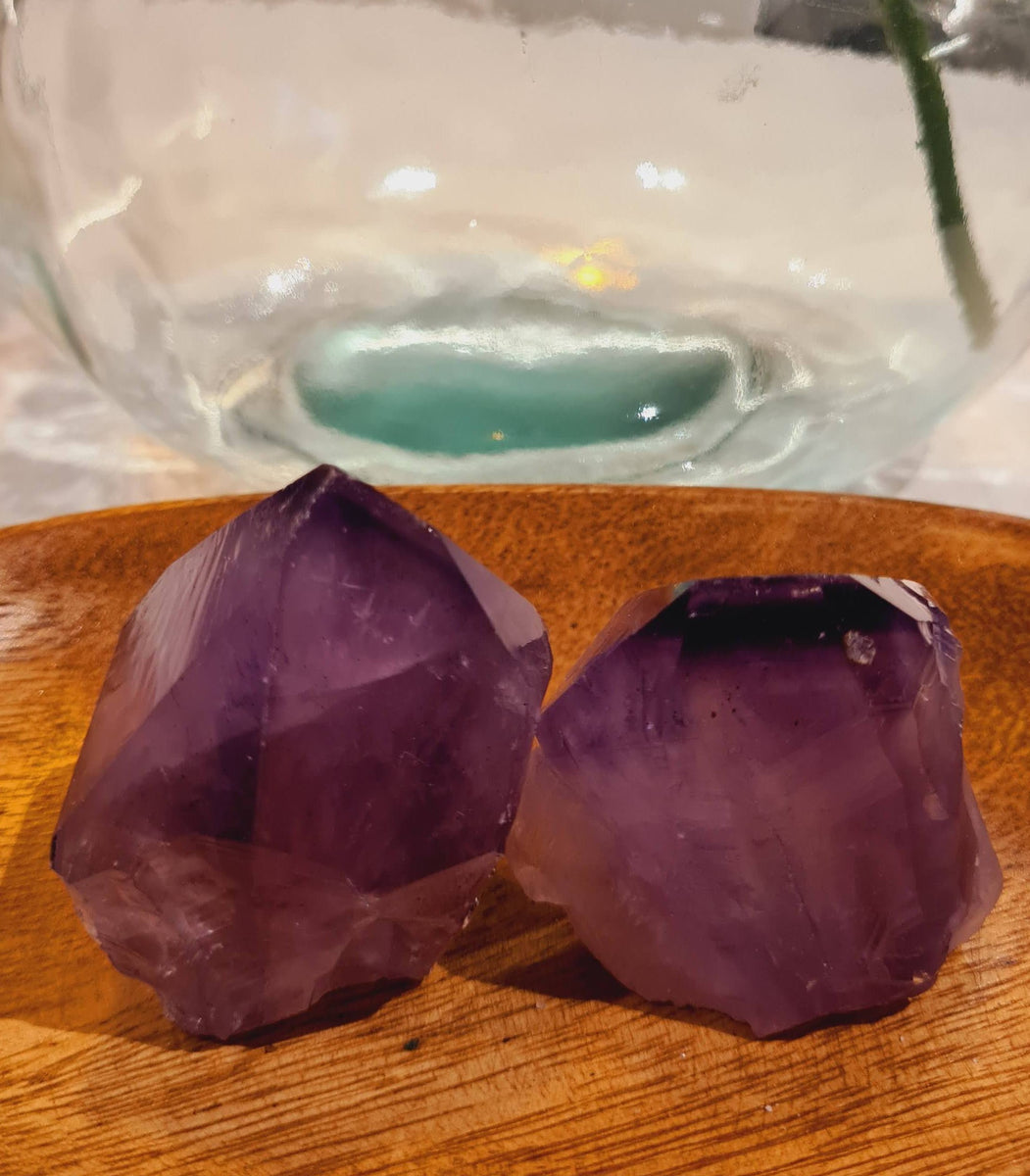 Amethyst Rough Standing Point - Crystals & Energy Balancing Tools – The ...