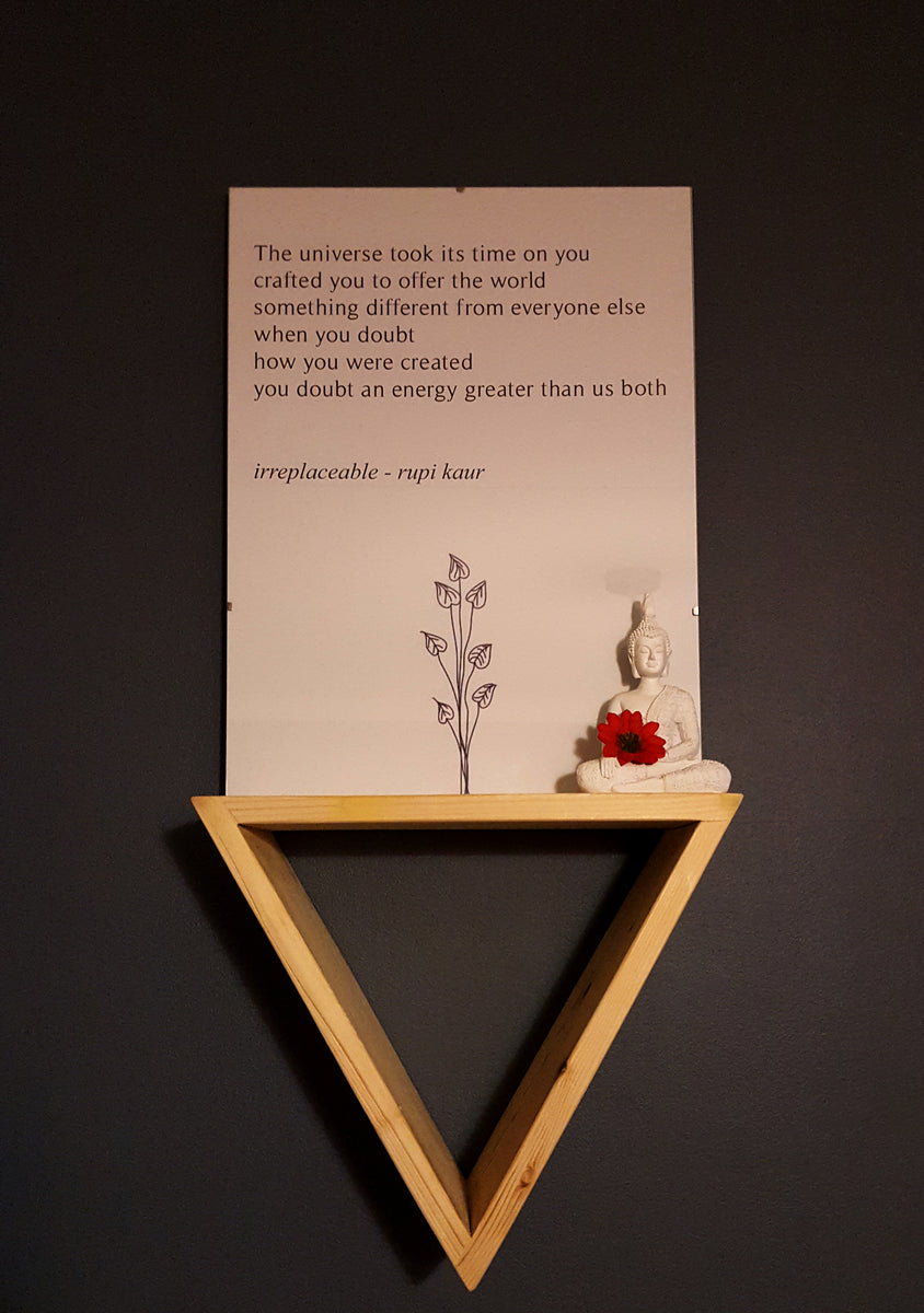 Irreplaceable - Shelf Frame - Wall Art – The Urban Geisha