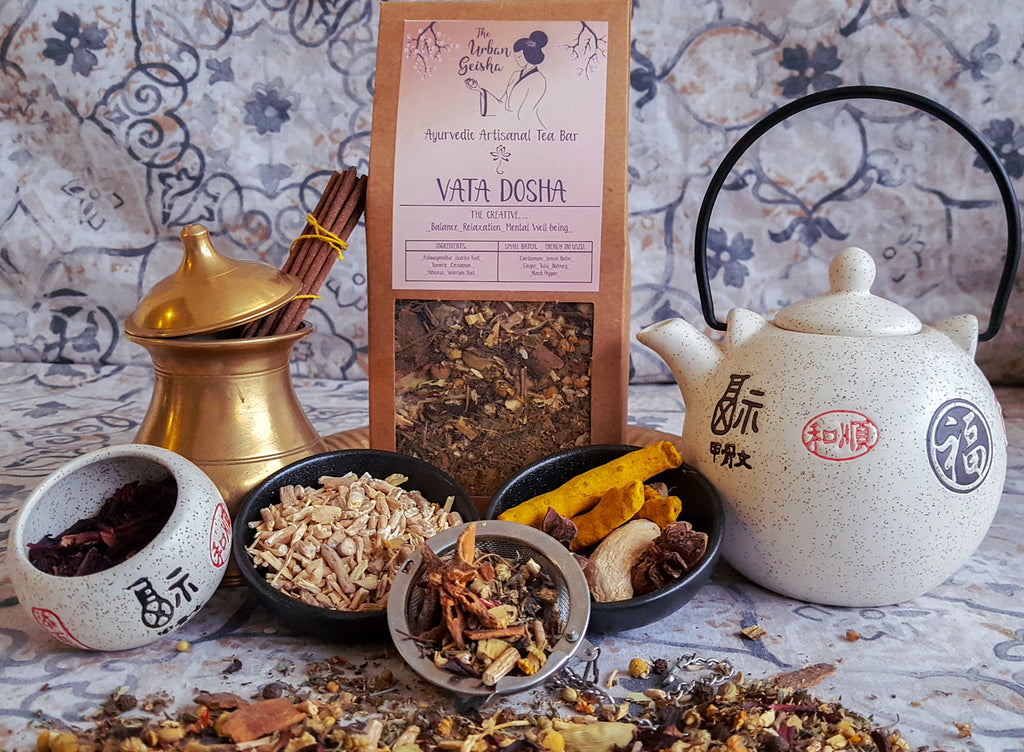 VATA DOSHA Ayurvedic Artisanal Tea - The Urban Geisha Tea Bar